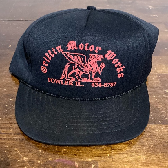 Headmost | Accessories | Vintage Puff Print Griffin Motor Works Fowler ...